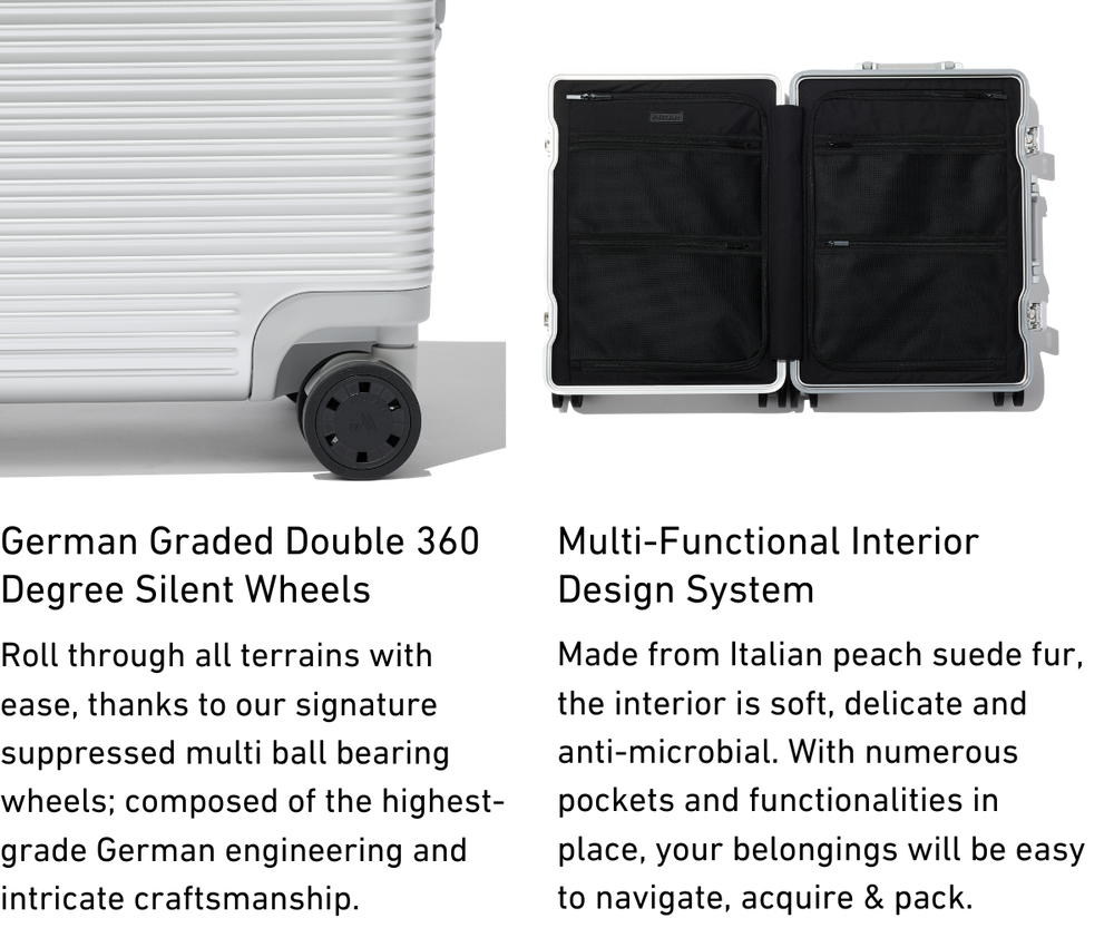 Apollo S Passenger Overhead 'Advanced' - Premium Suitcase – AIDAN Australia
